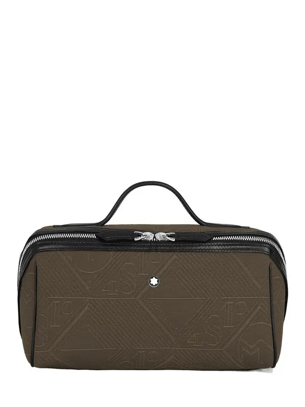 Montblanc 4810 Jacquard Toiletry Case - Khaki