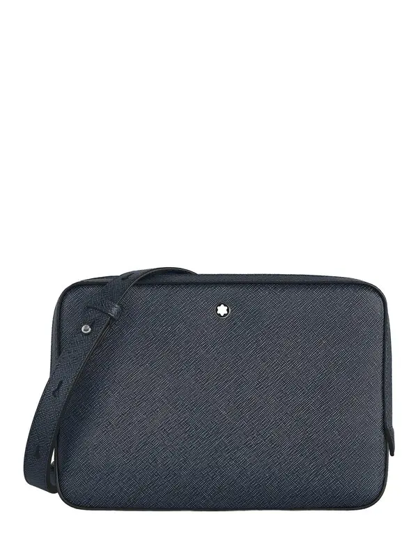 Montblanc Sartorial Mini Crossbody - Tweed Blue
