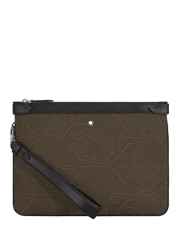 Montblanc 4810 Jacquard Pouch - Khaki
