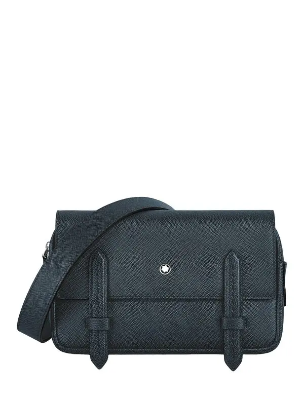 Montblanc Sartorial Crossbody Bag - Tweed Blue