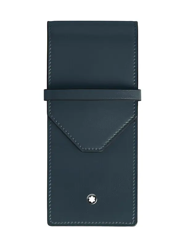 Montblanc Meisterstück 3 Pen Pouch - Velvet Blue