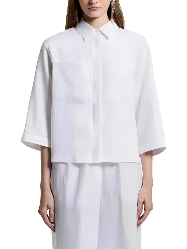 Peserico Linen Shirt - White