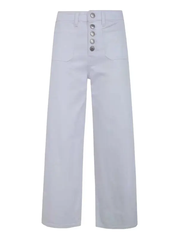 Ralph Lauren High-rise Wide-leg Jeans - White