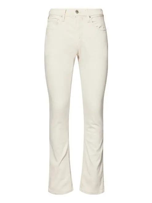 Paige Transcend Federal Slim Straight Jeans - Sea Shell