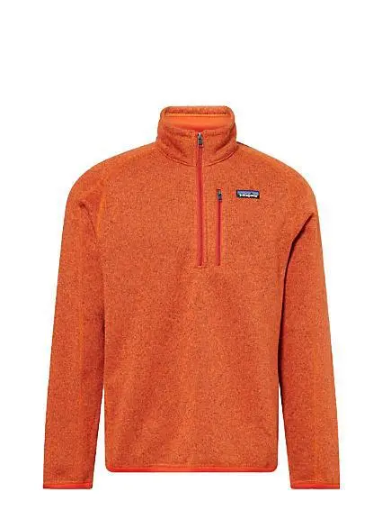 Patagonia Better Sweater™ 1/4 Zip Fleece Sweatshirt - Coal Orange