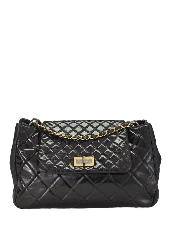 Chanel Calfskin Reissue Accordion Flap Bag - Black