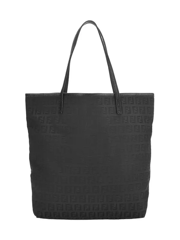 Fendi Zucchino Tote - Black
