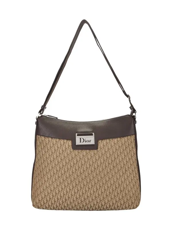 Dior Trotter Canvas Street Chic Messenger - Brown