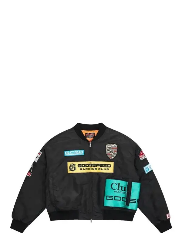 GODSPEED Grc Members Bomber Jacket - Black