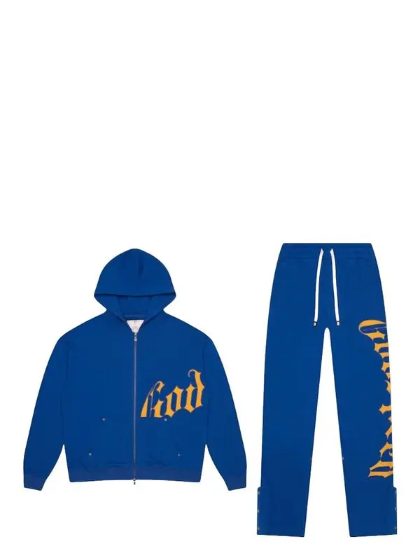 GODSPEED Og Logo Sweatsuit - Blue/yellow