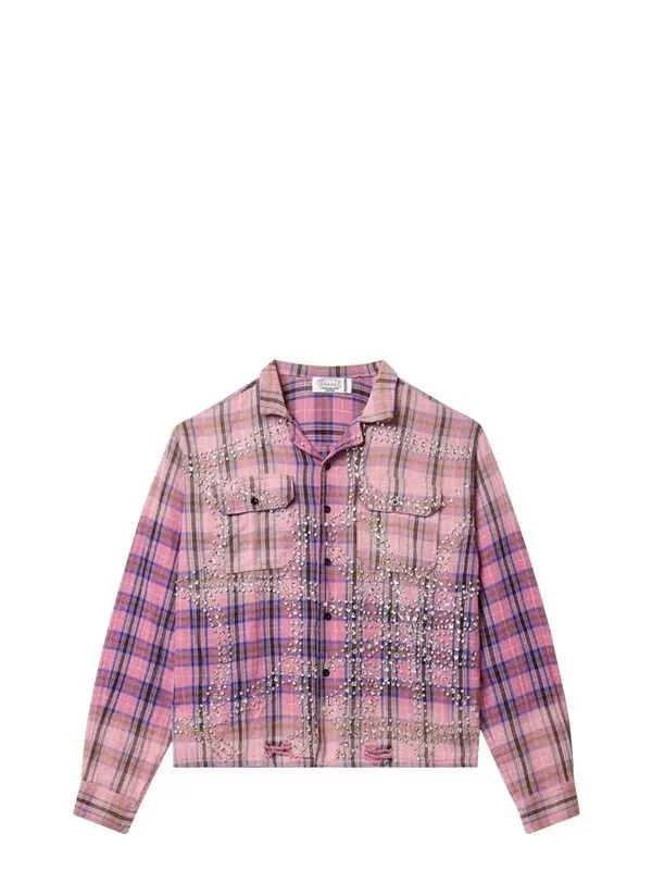 VALE FOREVER Piggy Bank Flannel - Purple