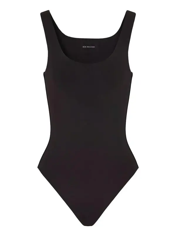 Armani Exchange Sleeveless Bodysuit - Black