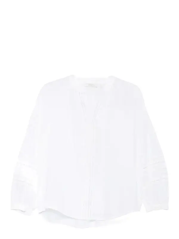 JCSOPHIE Leslie V-neck Blouse - White