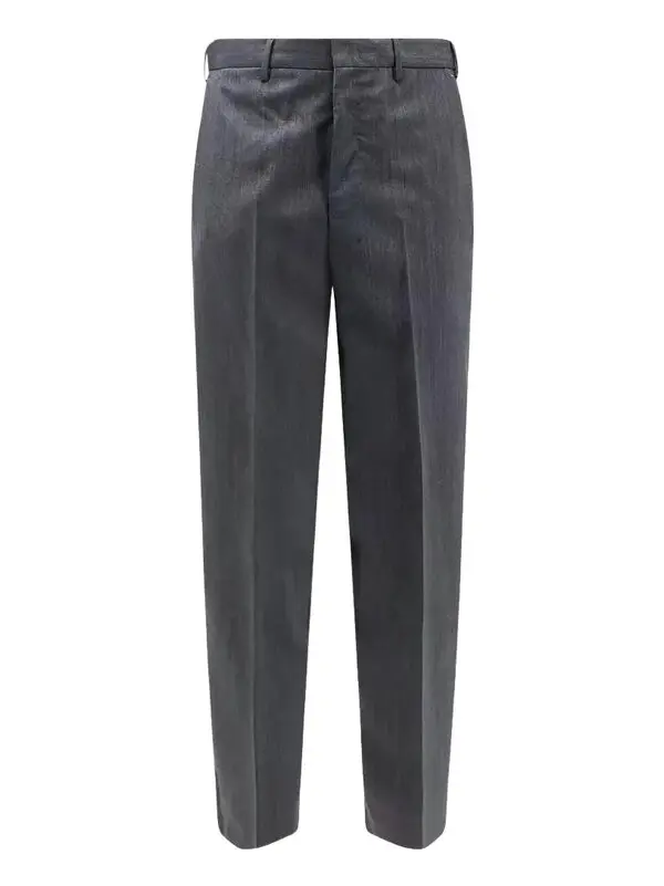 PT TORINO Buttoned Trousers - Grey