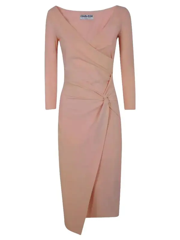 Chiara Boni La Petite Robe Wrap Dress - Pink