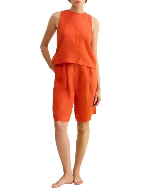 ERES Plaisant Bermuda Shorts - Red