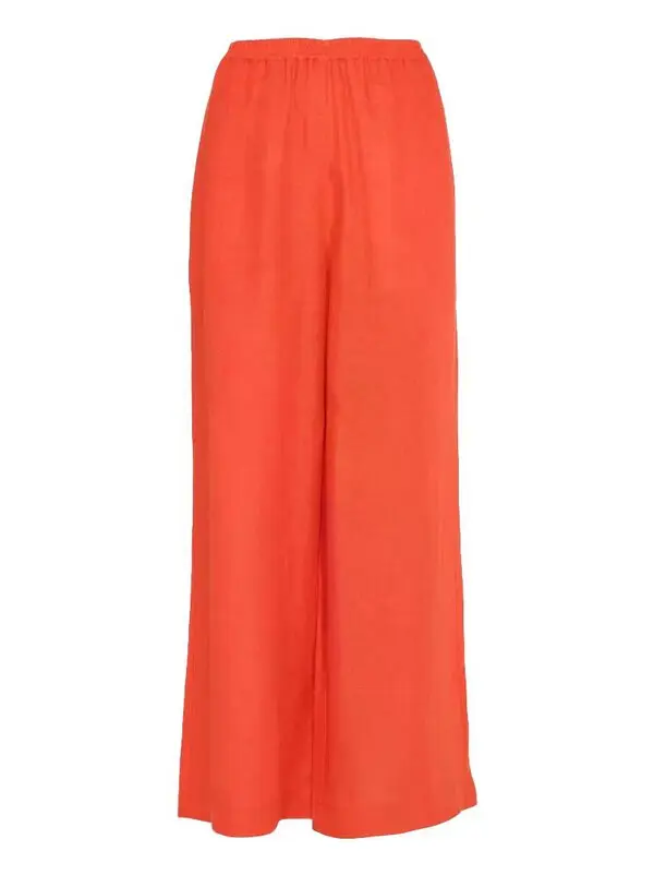 ERES Elasticated-waist Wide Leg Trousers - Orange