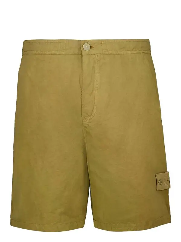 Stone Island Compass-badge Bermuda Shorts - Neutrals