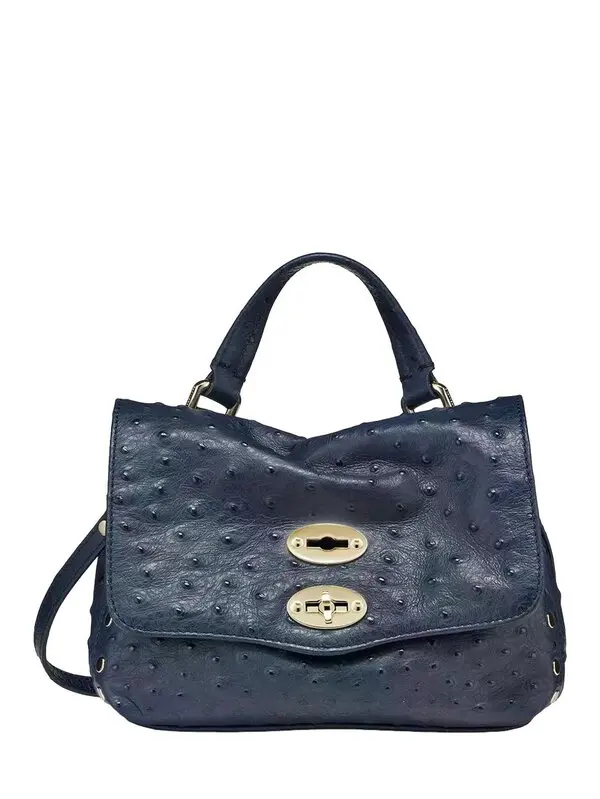 ZANELLATO Postina® Shoulder Bag - Blue