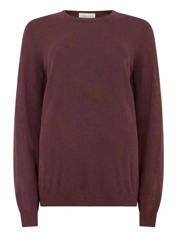 ROBERTO COLLINA Crew Neck Sweater - Red
