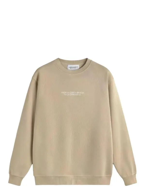LES HÉRITIERS Crew-neck Sweatshirt - Neutrals