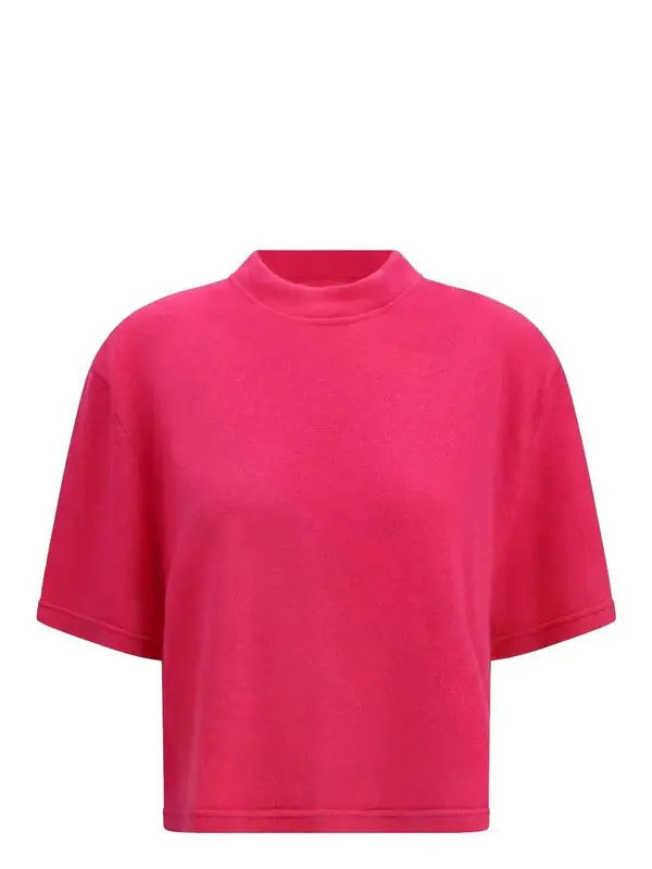 SA SU PHI Cropped T-shirt - Pink