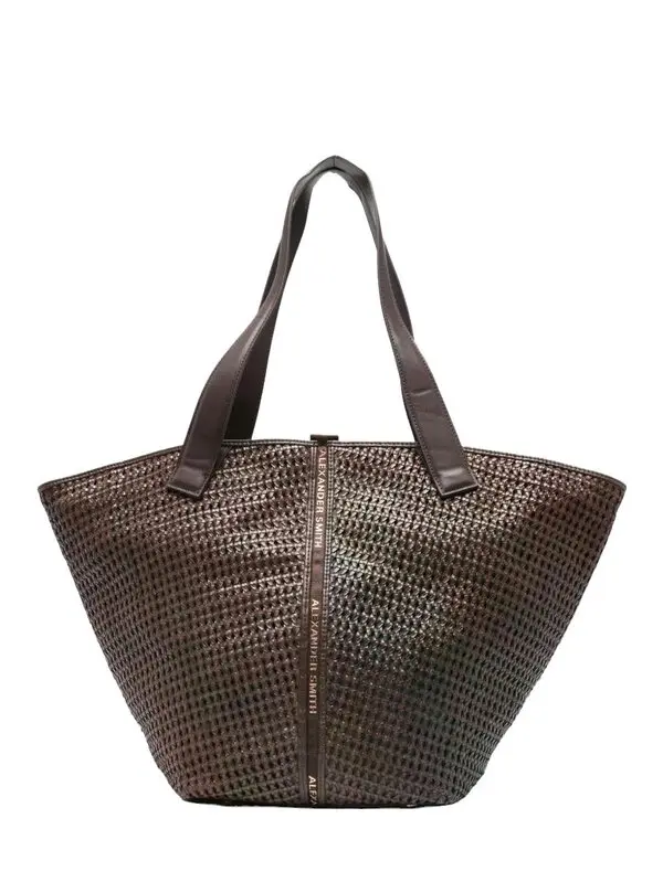 ALEXANDER SMITH Large Lauren Tote Bag - Brown