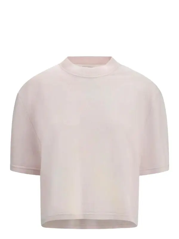 SA SU PHI Cropped T-shirt - Pink
