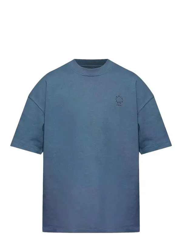 ALLSAINTS Haven Embroidered Logo-shirt - Blue