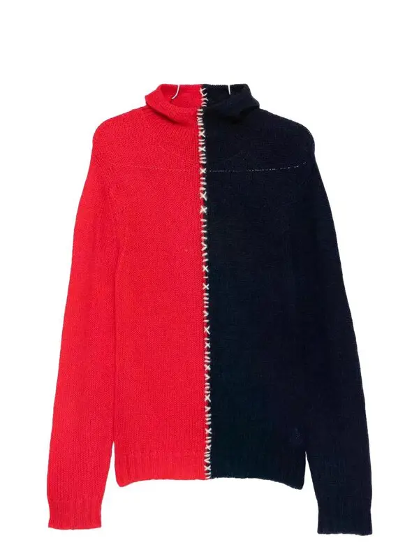 CHARLES JEFFREY Rabbit-ear Hoodie - Red