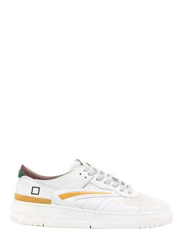 D.a.t.e. Perforated Leather Sneakers - White