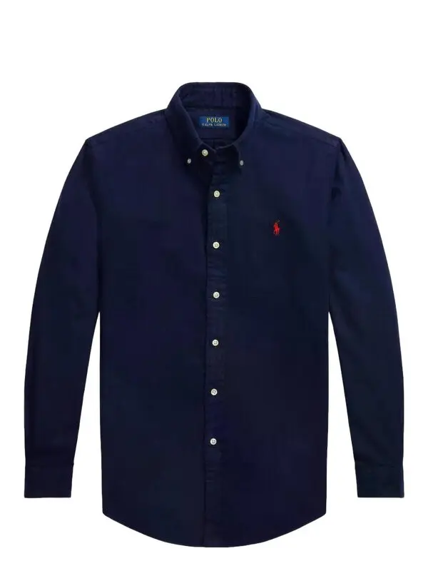 Polo Ralph Lauren Buttoned Logo Shirt - Blue