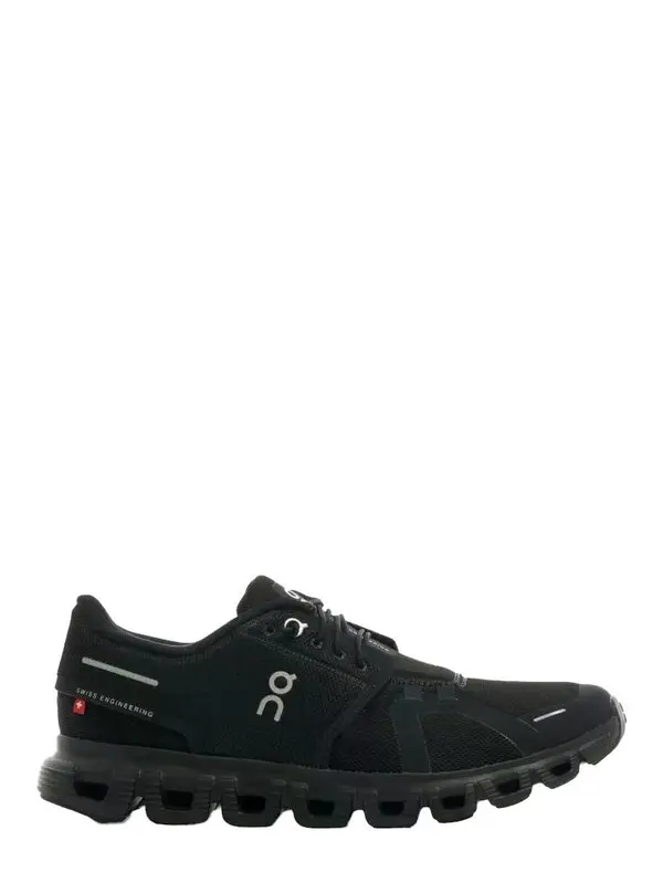 On Cloud Lace-up Performance Sneakers - Black