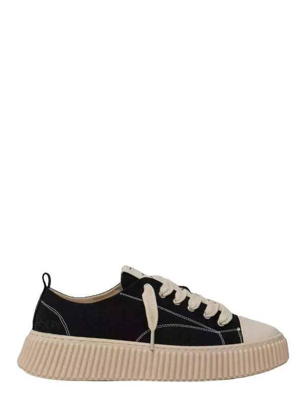 RHUN Treble Textured-sole Sneakers - Black