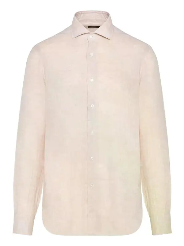 BARBA NAPOLI Buttoned Shirt - Neutrals
