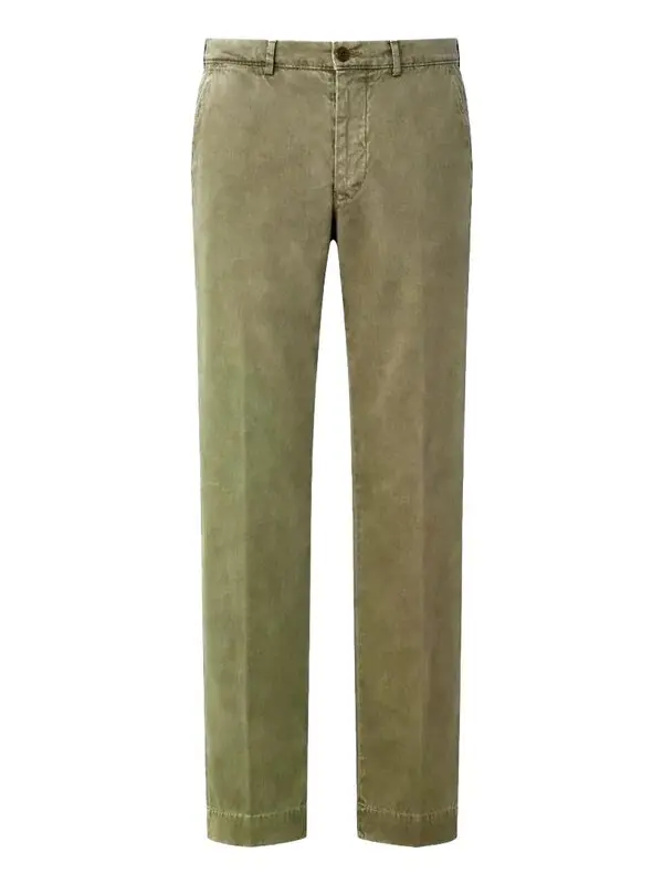Officine Générale Buttoned Trousers - Green