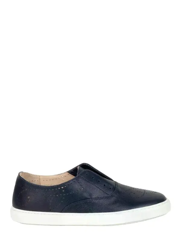 Fratelli Rossetti Perforated Slip-on Sneakers - Blue