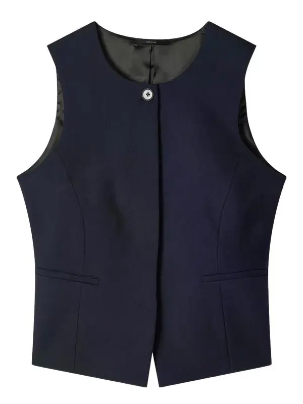 Paul Smith Button Vest - Blue