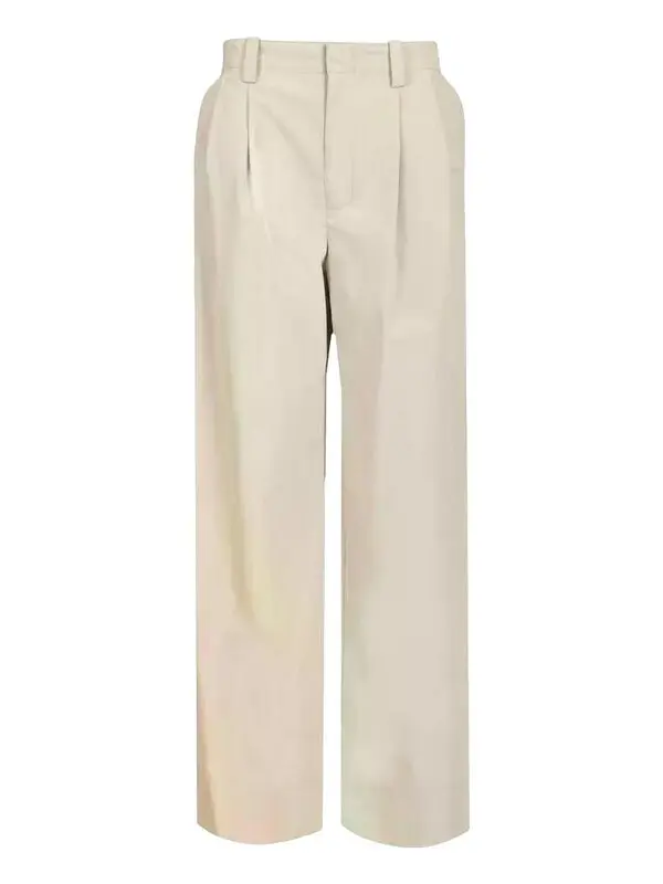 DURAZZI MILANO Loose Fit Trousers - Neutrals