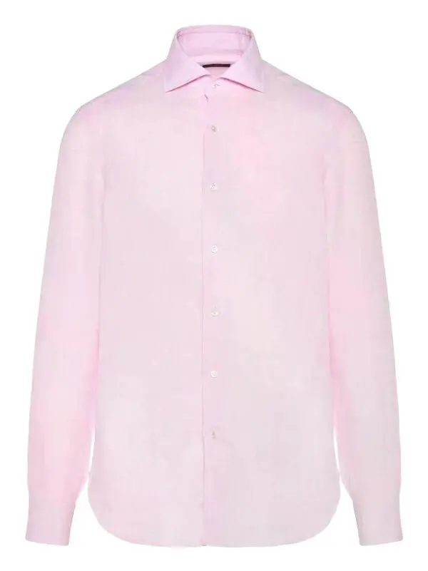 BARBA NAPOLI Buttoned Shirt - Pink
