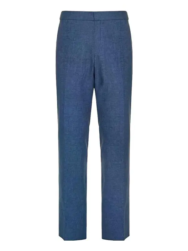 Zegna Buttoned Trousers - Blue