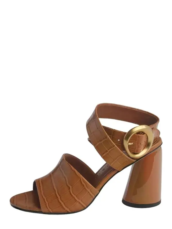 Studio Amelia Allegra Mules - Brown