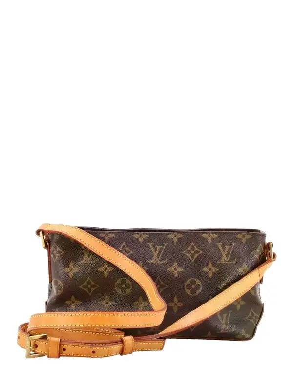 LOUIS VUITTON Trotteur Handbag Monogram Canvas - Brown