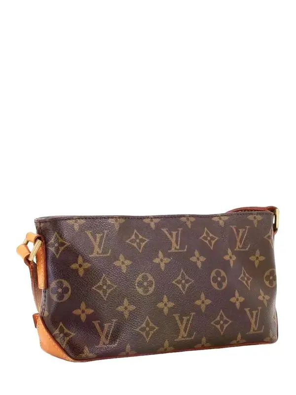 LOUIS VUITTON Trotteur Handbag Monogram Canvas - Brown