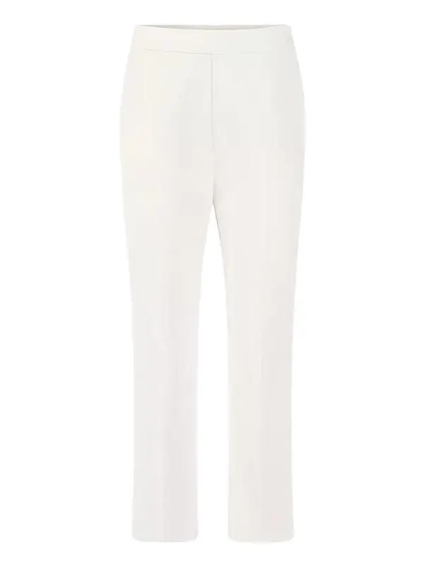 MARCCAIN Straight Leg Trousers - White