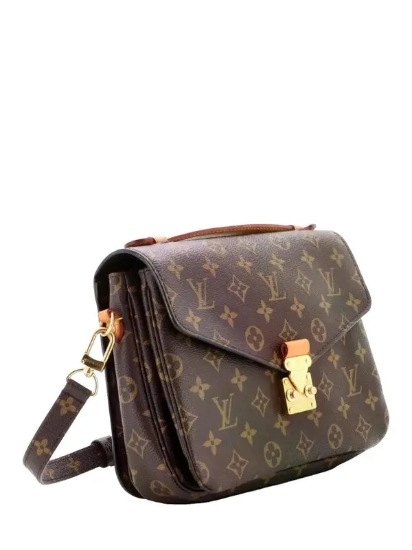 LOUIS VUITTON Pochette Metis Monogram Canvas Crossbody Bag - Brown
