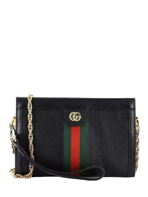 Gucci Ophidia Chain Small Shoulder Bag - Black