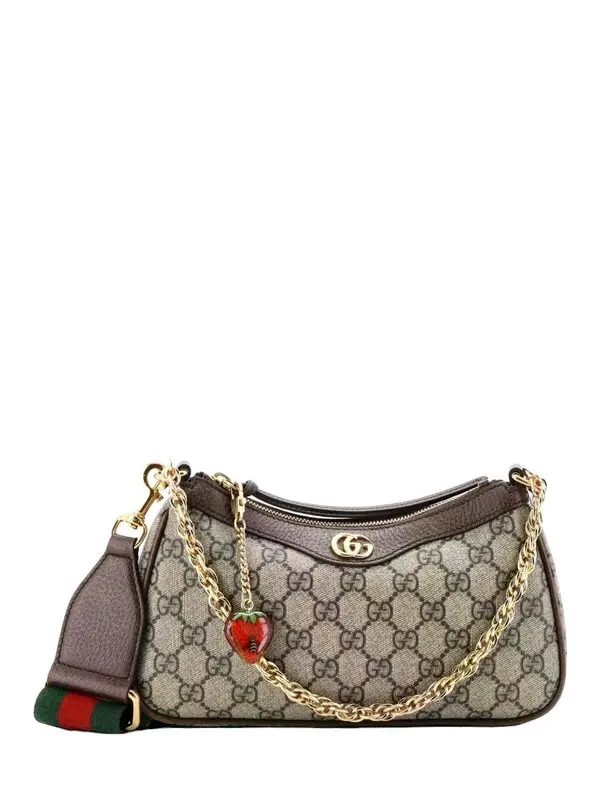 Gucci Ophidia Charm Small Crossbody Bag - Brown