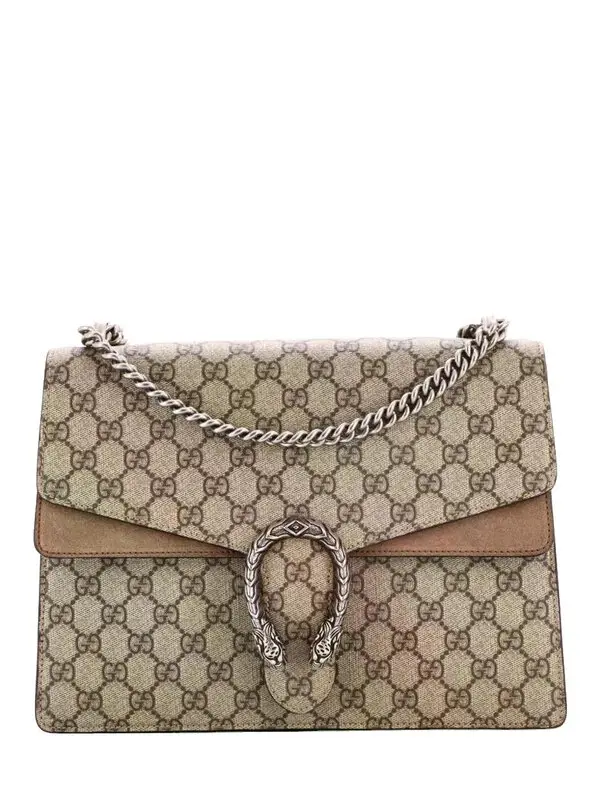 Gucci Dionysus Gg Coated Canvas Medium Shoulder Bag - Brown