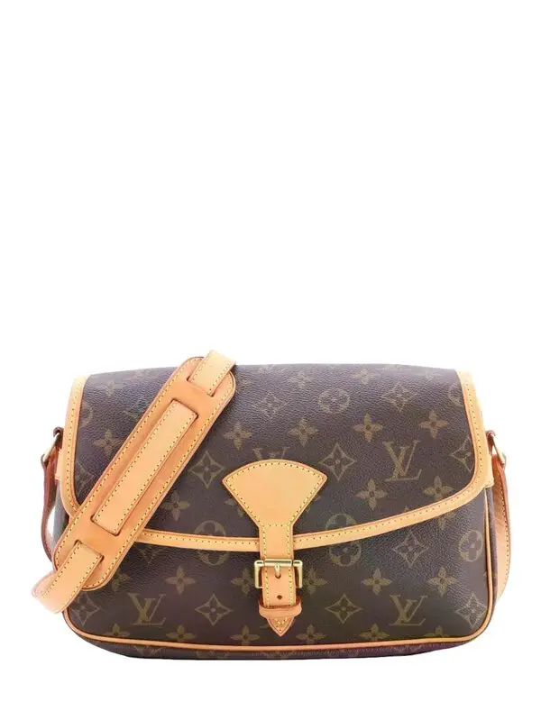 LOUIS VUITTON Sologne Handbag Monogram Canvas Crossbody Bag - Brown